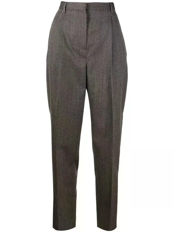 Tory Burch High-waisted Tapered Trousers