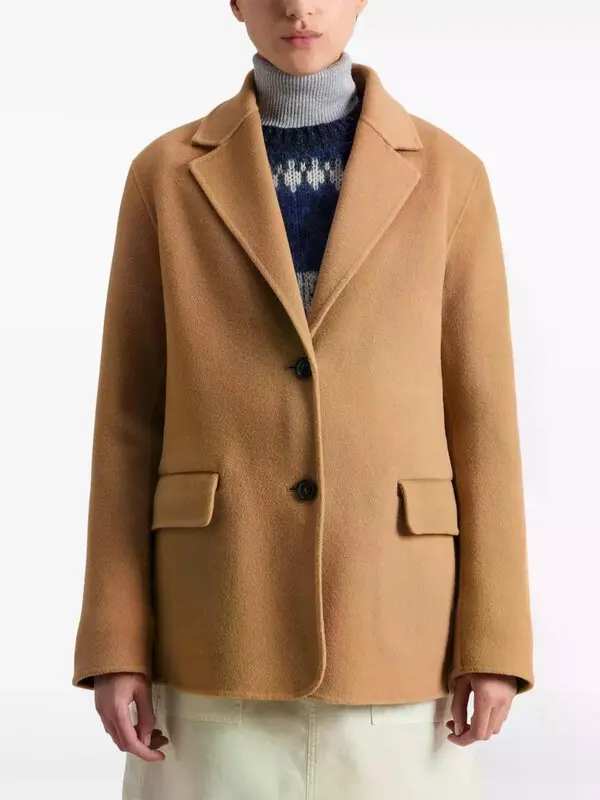 Woolrich Virgin Wool Blazer - Brown