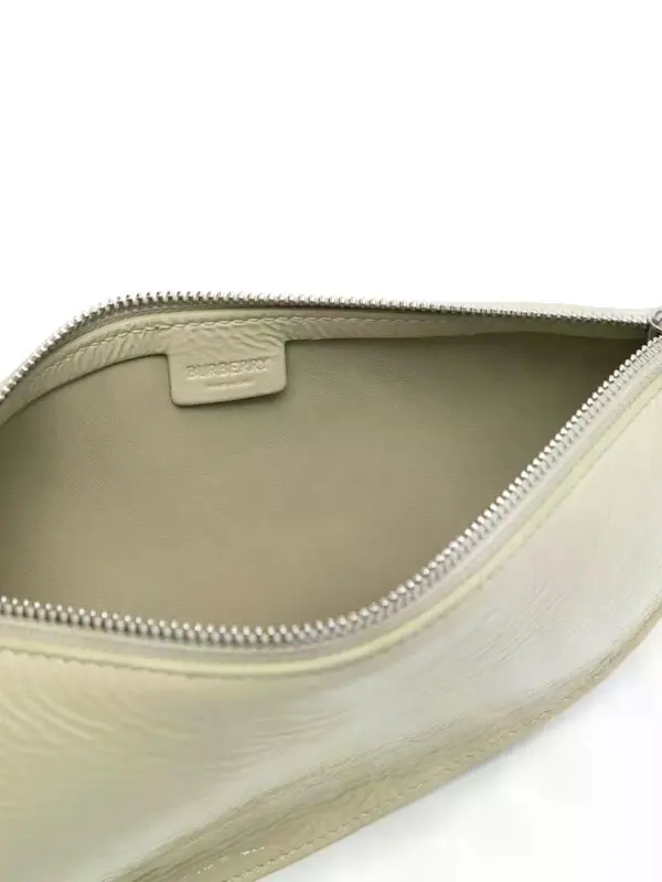 Burberry Small Shield Leather Shoulder Bag - Neutrals