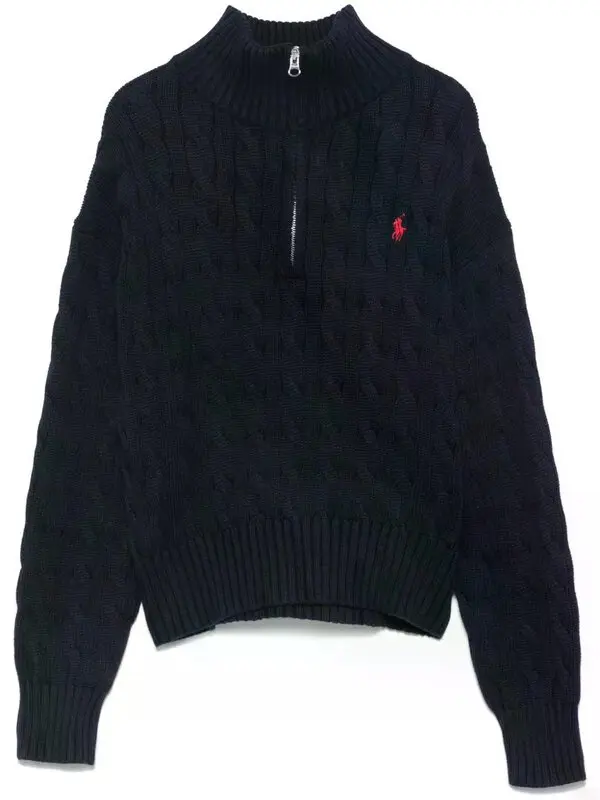 Polo Ralph Lauren Cable-knit Cotton Sweater - Blue