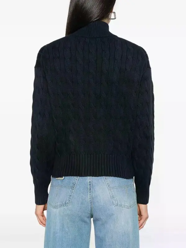 Polo Ralph Lauren Cable-knit Cotton Sweater - Blue