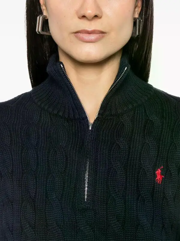 Polo Ralph Lauren Cable-knit Cotton Sweater - Blue