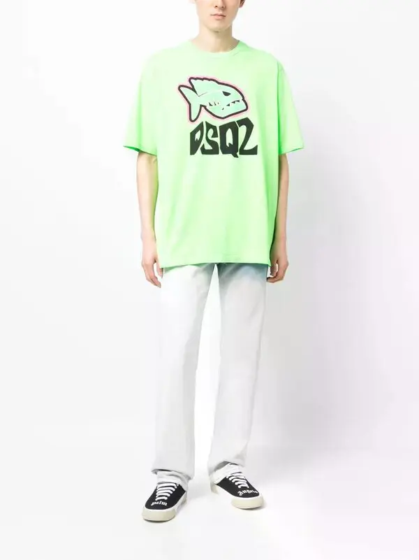 Dsquared2 Logo-print Cotton T-shirt