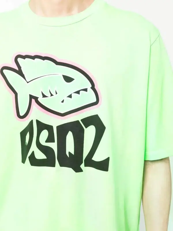 Dsquared2 Logo-print Cotton T-shirt