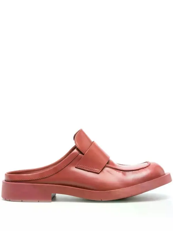 Camper Mil 1978 Backless Loafers - Red