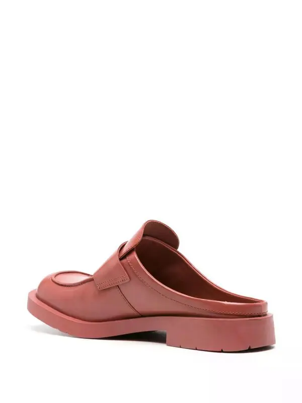 Camper Mil 1978 Backless Loafers - Red