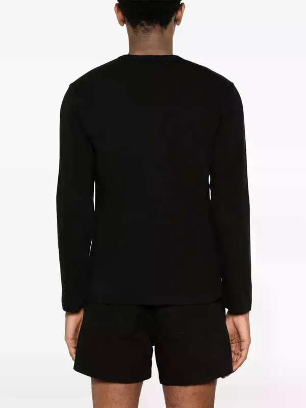 Play Comme Des Garcon Heart-patch T-shirt