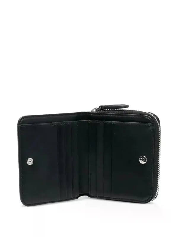 Karl Lagerfeld Ikon Zip-around Wallet - Black