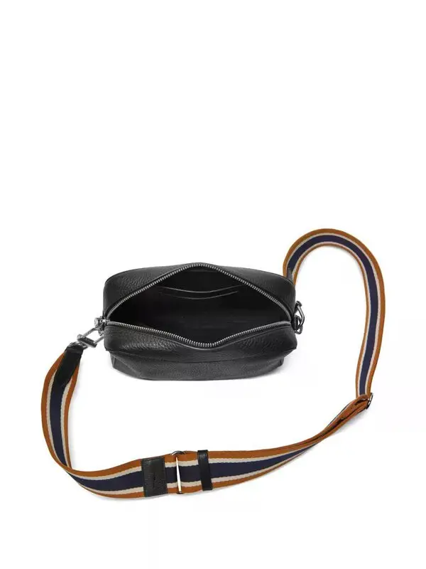 Shinola Grained-leather Cross Body Bag - Black
