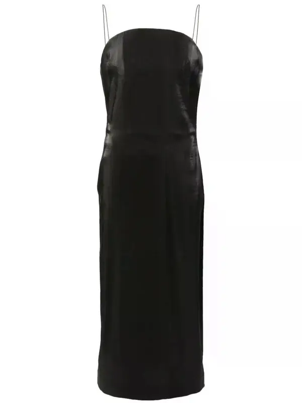 Jacquemus La Robe Carino Midi Dress - Black