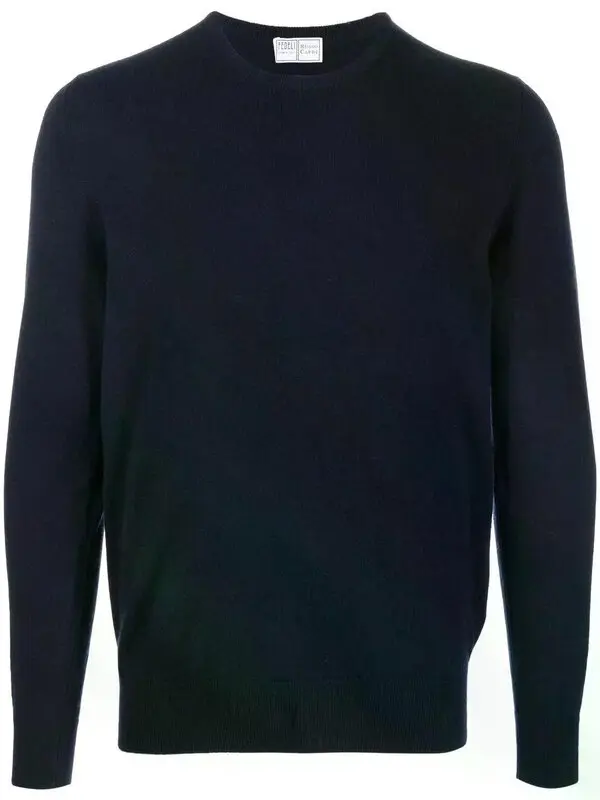 Fedeli Long-sleeved Cashmere Jumper