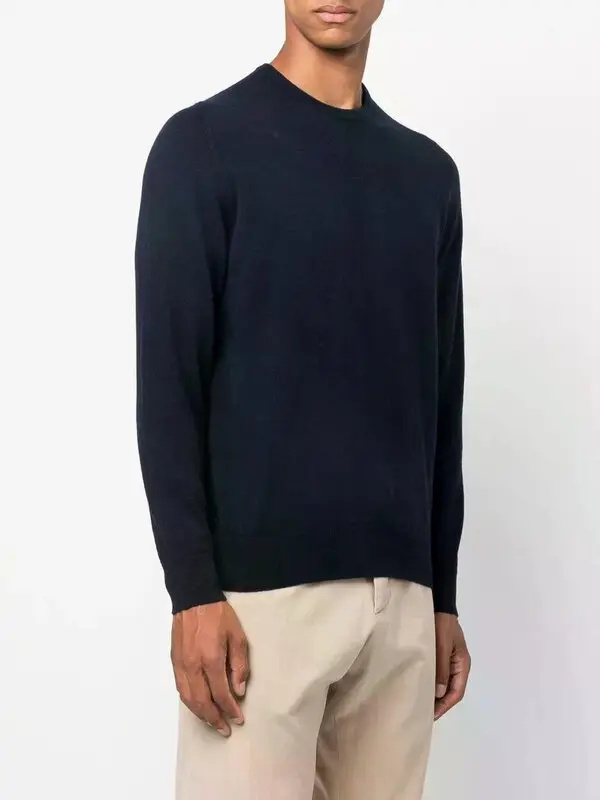 Fedeli Long-sleeved Cashmere Jumper