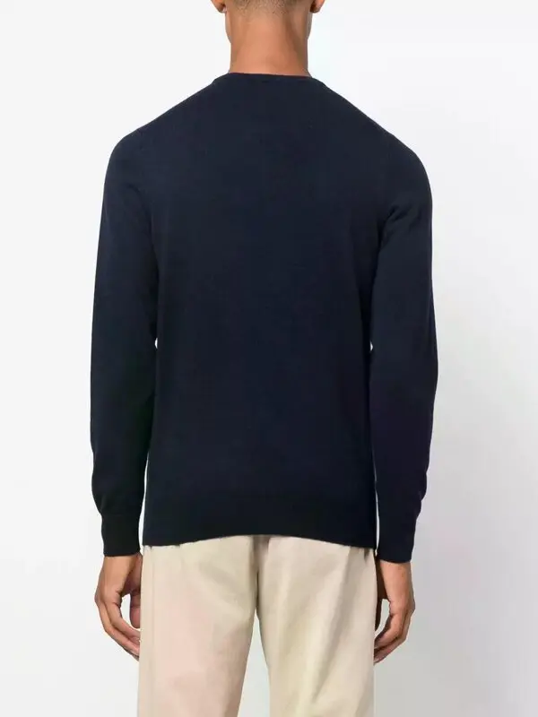 Fedeli Long-sleeved Cashmere Jumper