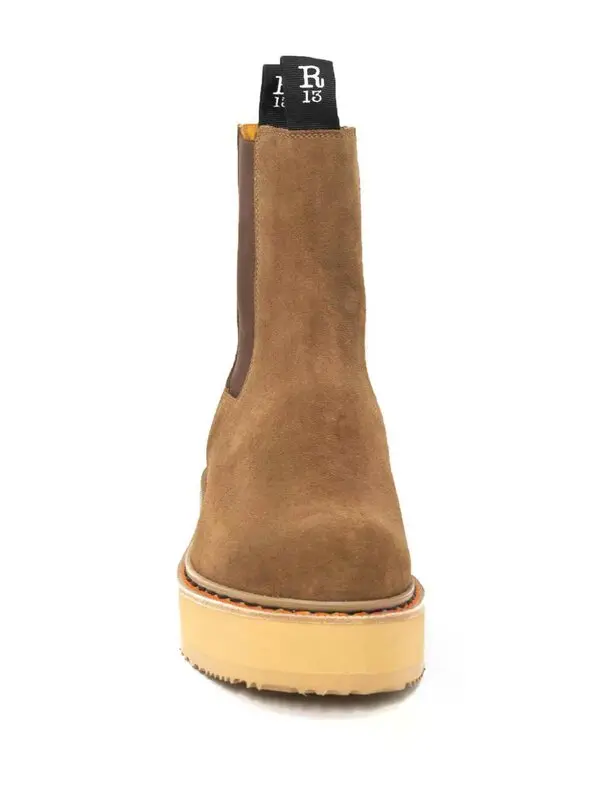 R13 Single Stack Chelsea Boots