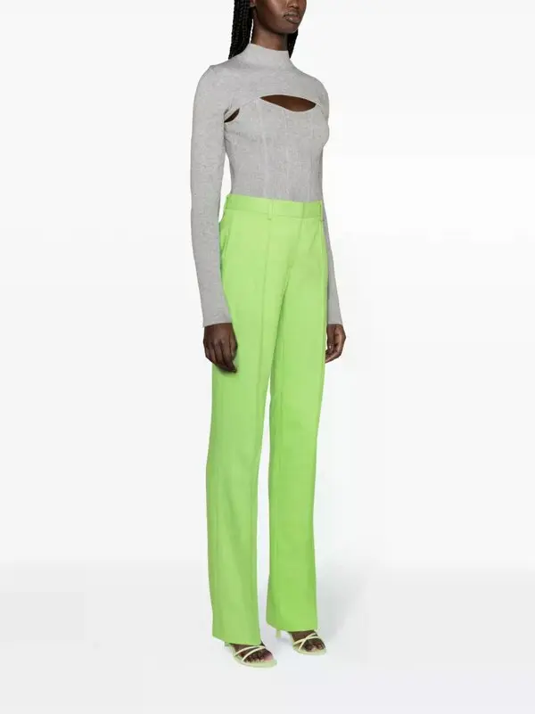 MSGM Straight-leg Tailored Trousers