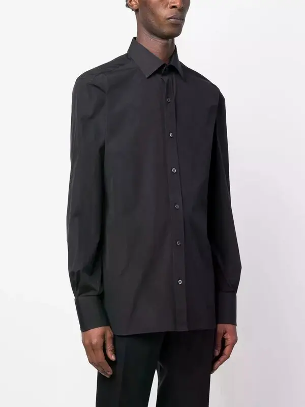TOM FORD Long-sleeved Cotton Shirt