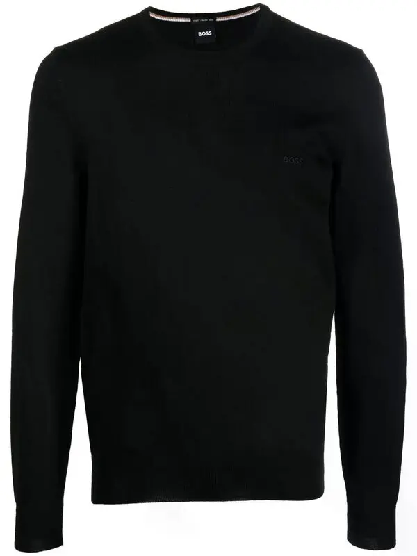 BOSS Crewneck Virgin Wool Jumper