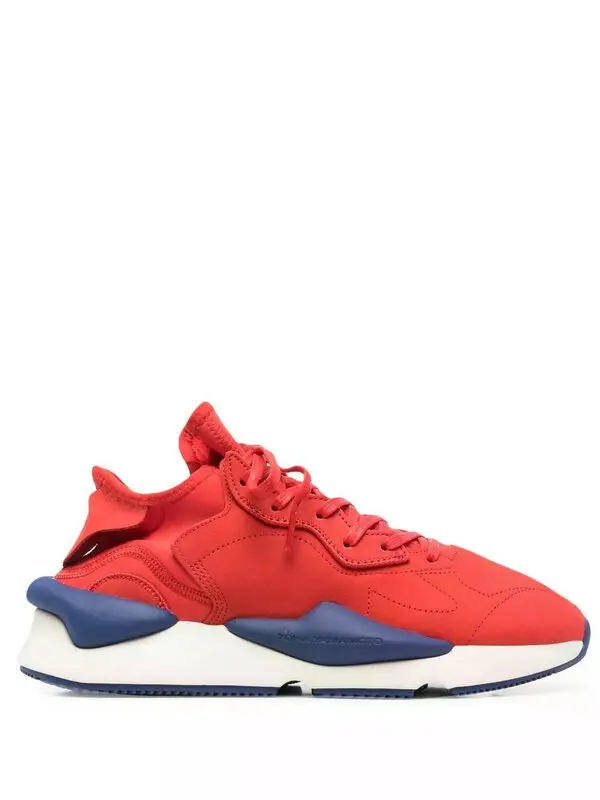 Y3 Kaiwa Unity Low-top Sneakers - Red