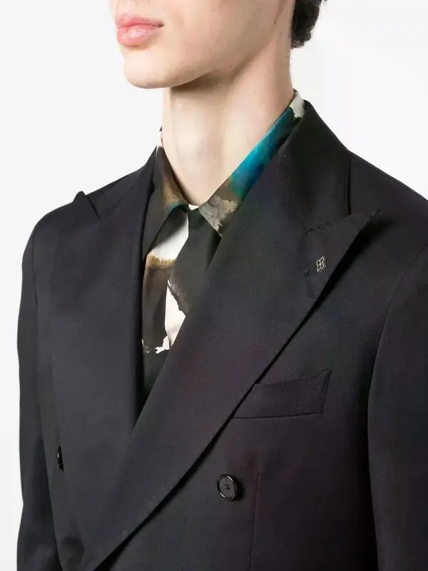 Tagliatore Double Breasted Suit - Blue