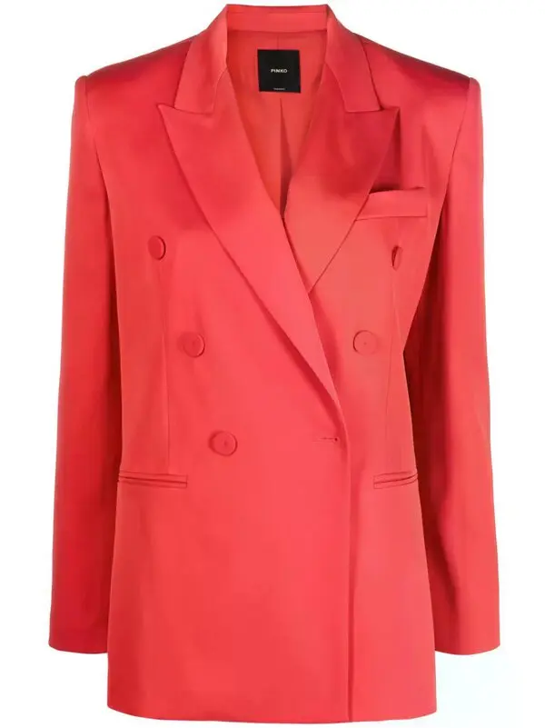 Pinko Envers Satin Blazer