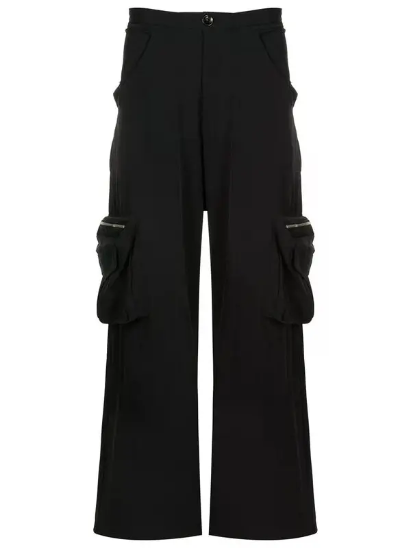 AMIR SLAMA Multi-pocket Wide-leg Trousers