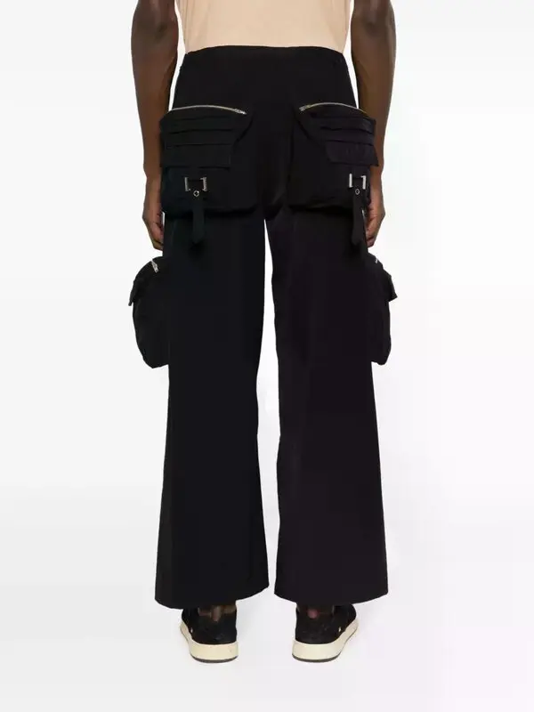 AMIR SLAMA Multi-pocket Wide-leg Trousers