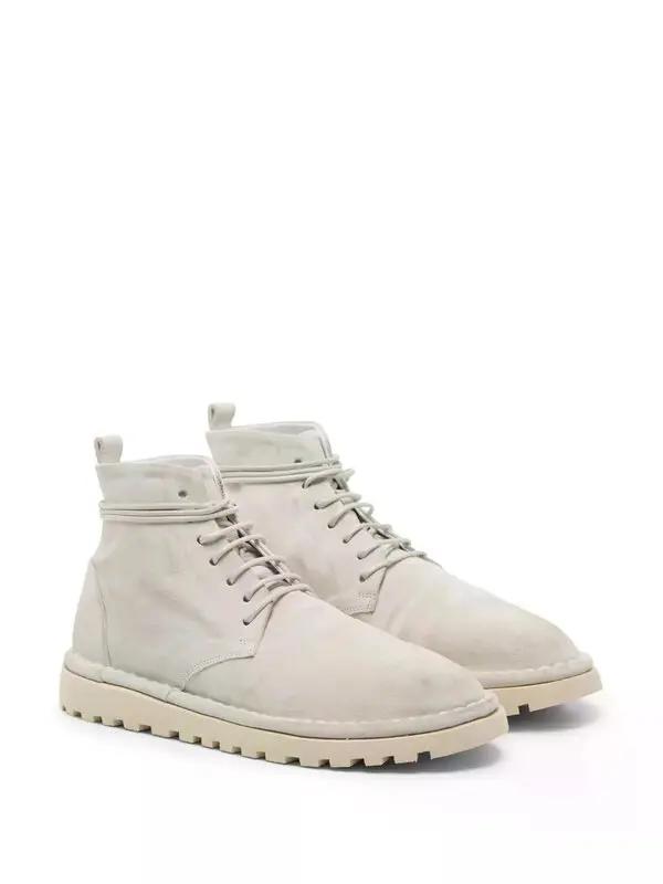 Marsèll Sancrispa Alta Suede Boots - Grey