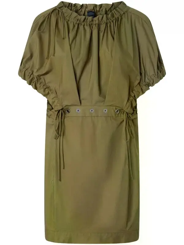 Pinko Gathered Mini Dress