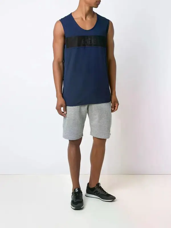 AMIR SLAMA X Erasmo Logo Tank T-shirt
