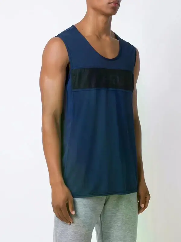 AMIR SLAMA X Erasmo Logo Tank T-shirt