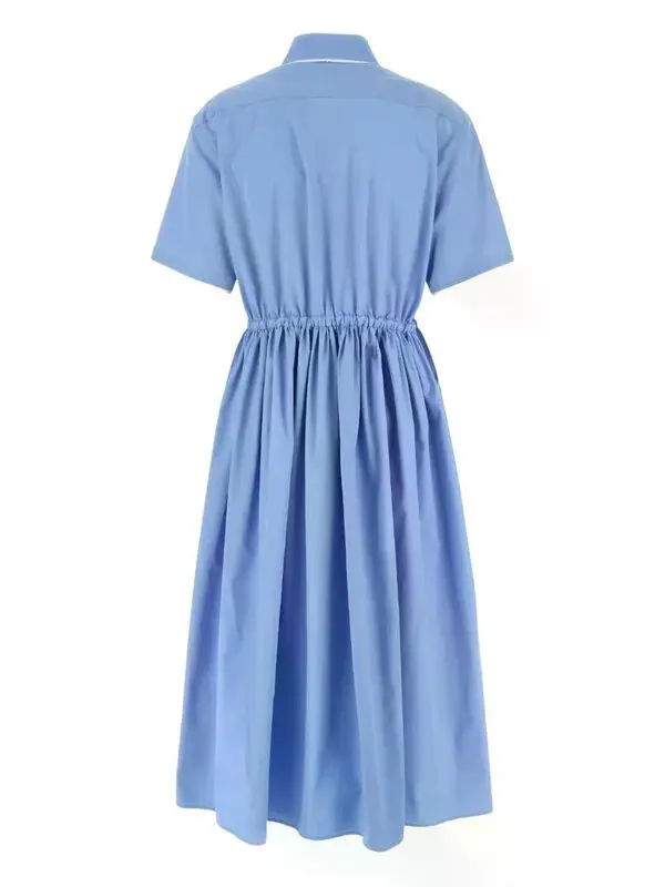 Miu Miu Poplin Shirt Dress