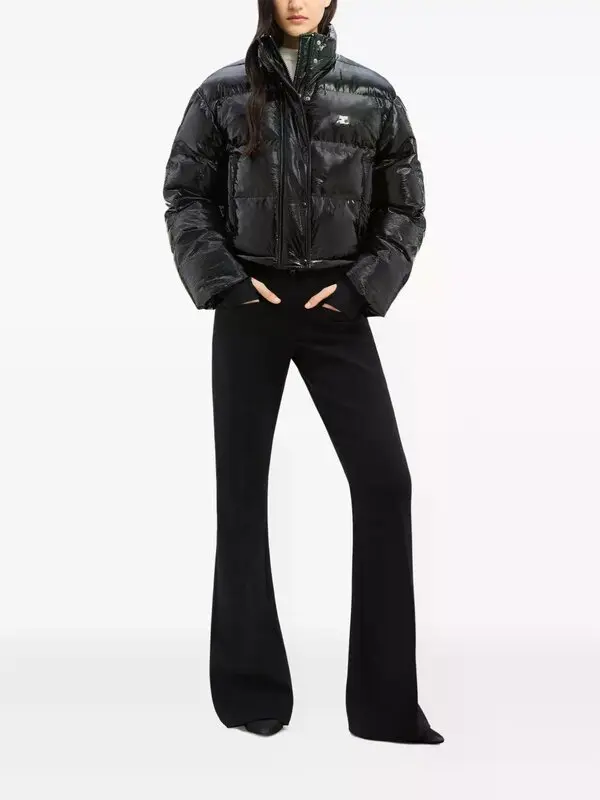 COURREGES Logo-print Puffer Jacket