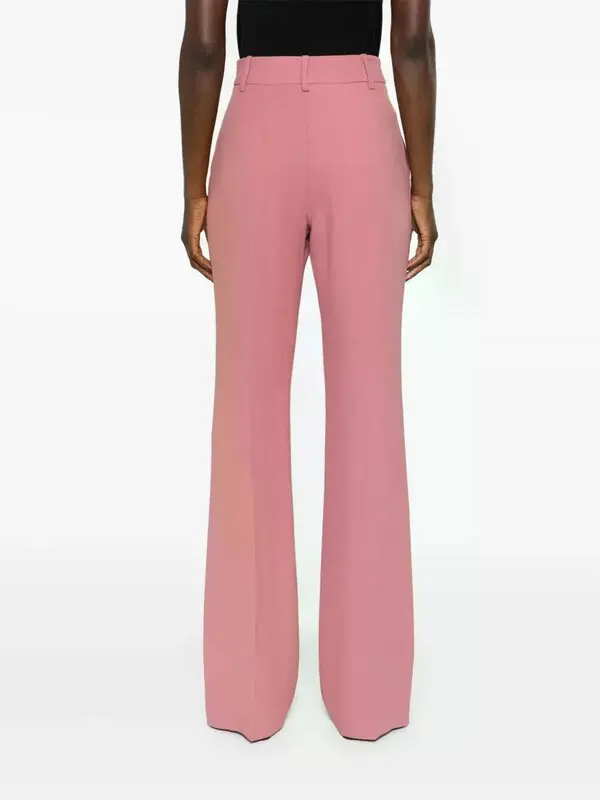 Ermanno Scervino Flared Crepe Trousers