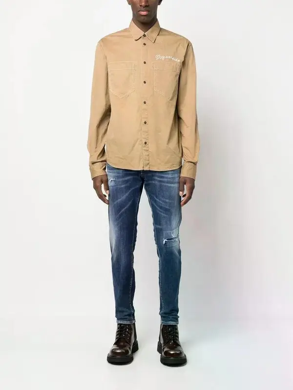 Dsquared2 Icon Distressed Skinny Jeans