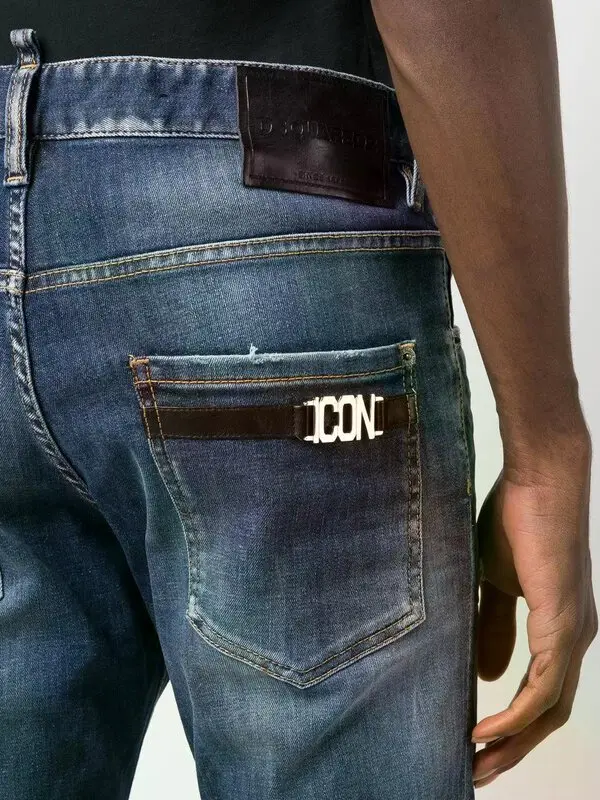 Dsquared2 Icon Distressed Skinny Jeans
