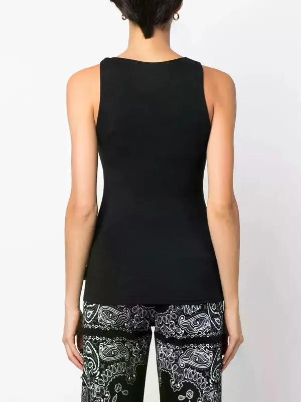 Philipp Plein Logo-patch Tank Top