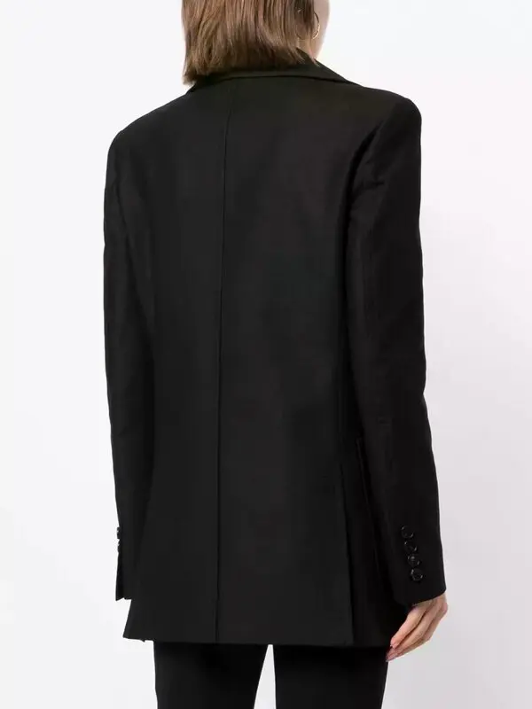 Goen.j Notched-lapels Single-breasted Blazer