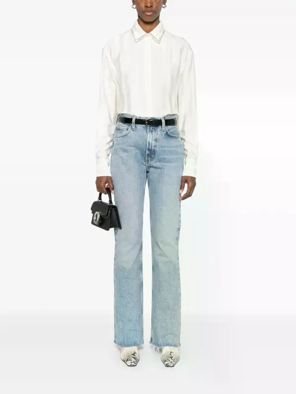 AGOLDE Leena Straight-leg Jeans - Blue