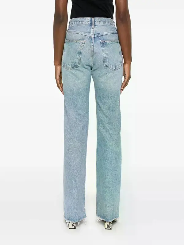 AGOLDE Leena Straight-leg Jeans - Blue