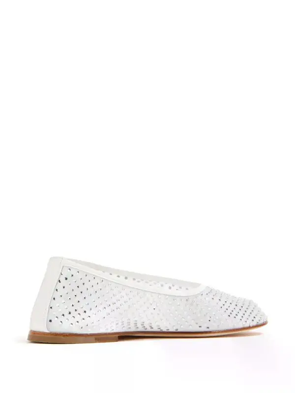 Dear Frances Balla Crystal Ballerina Shoes