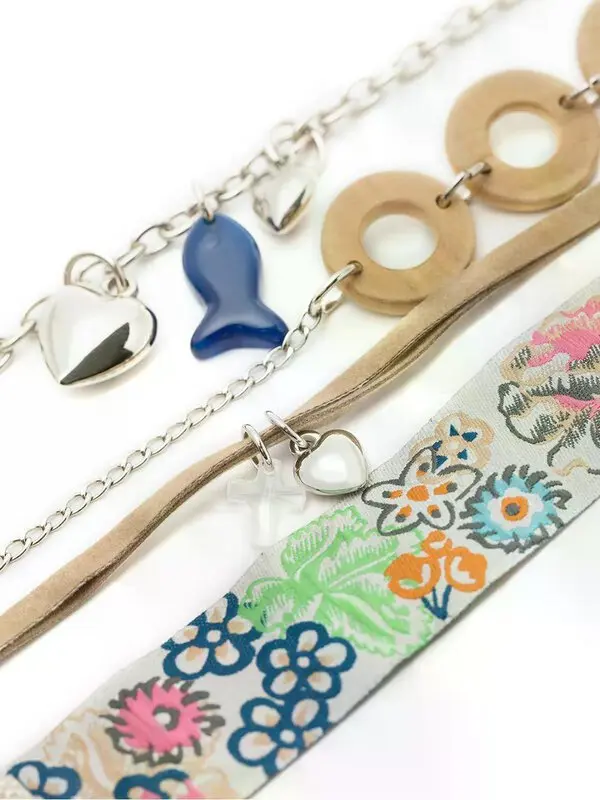 AMIR SLAMA Charms Bracelet Set