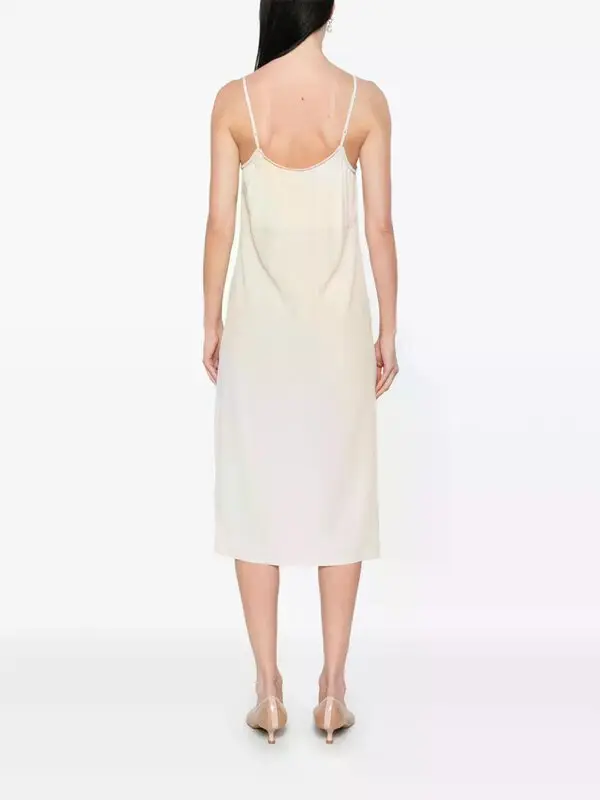 Simone Rocha Bow Slip Midi Dress