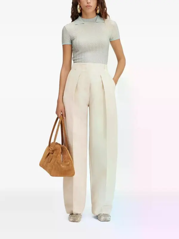 Jacquemus Embroidered Polo Top
