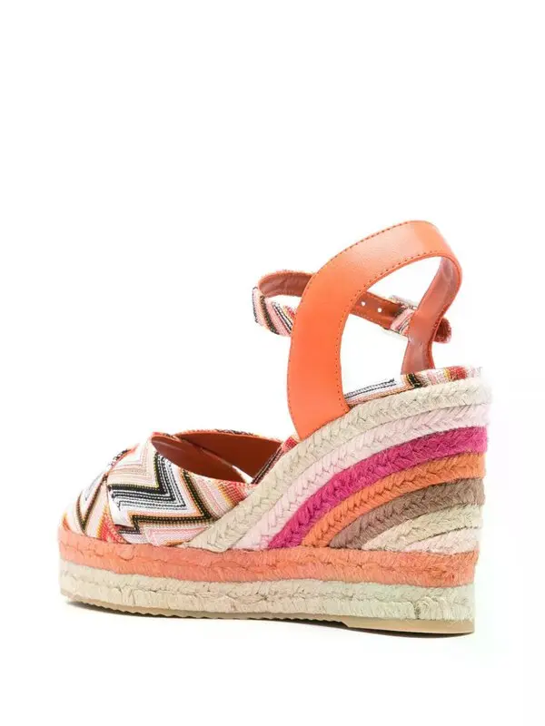 Missoni Zigzag-woven Espadrille Wedges
