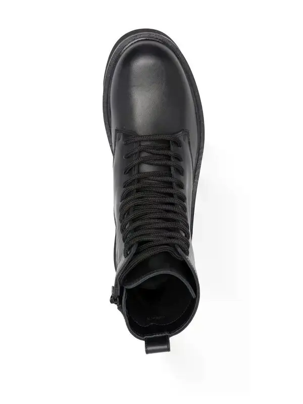 Furla Lace-up Leather Boots