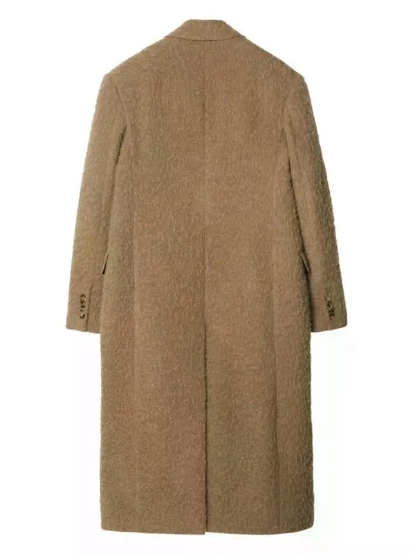 Burberry Buttoned Tailored Coat