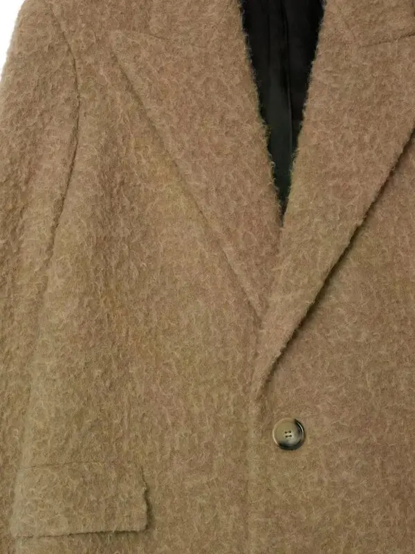 Burberry Buttoned Tailored Coat