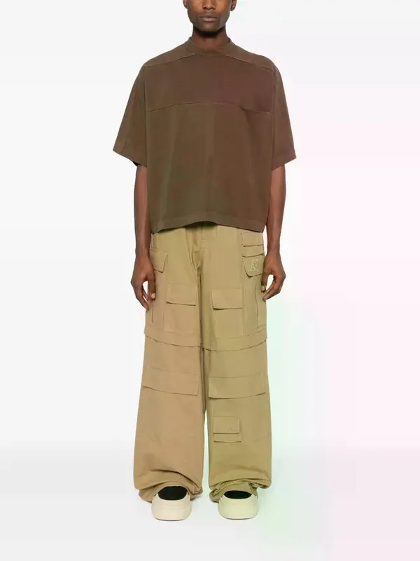ENTIRE STUDIOS Panelled Organic-cotton T-shirt