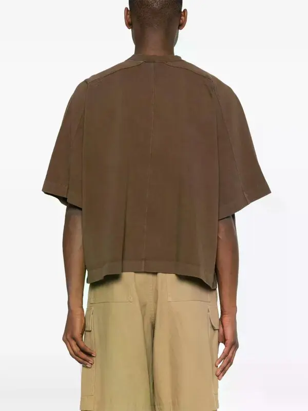 ENTIRE STUDIOS Panelled Organic-cotton T-shirt