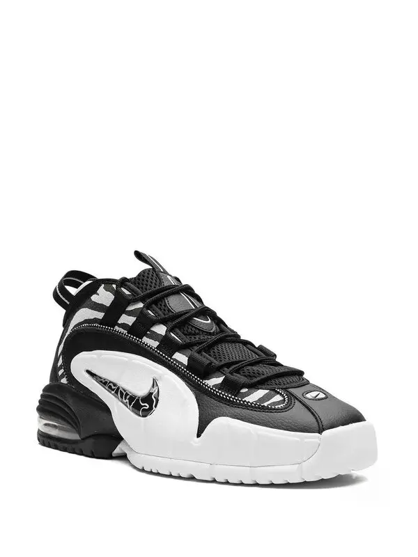 Nike Air Max Penny Tiger Stripe Sneakers - Black